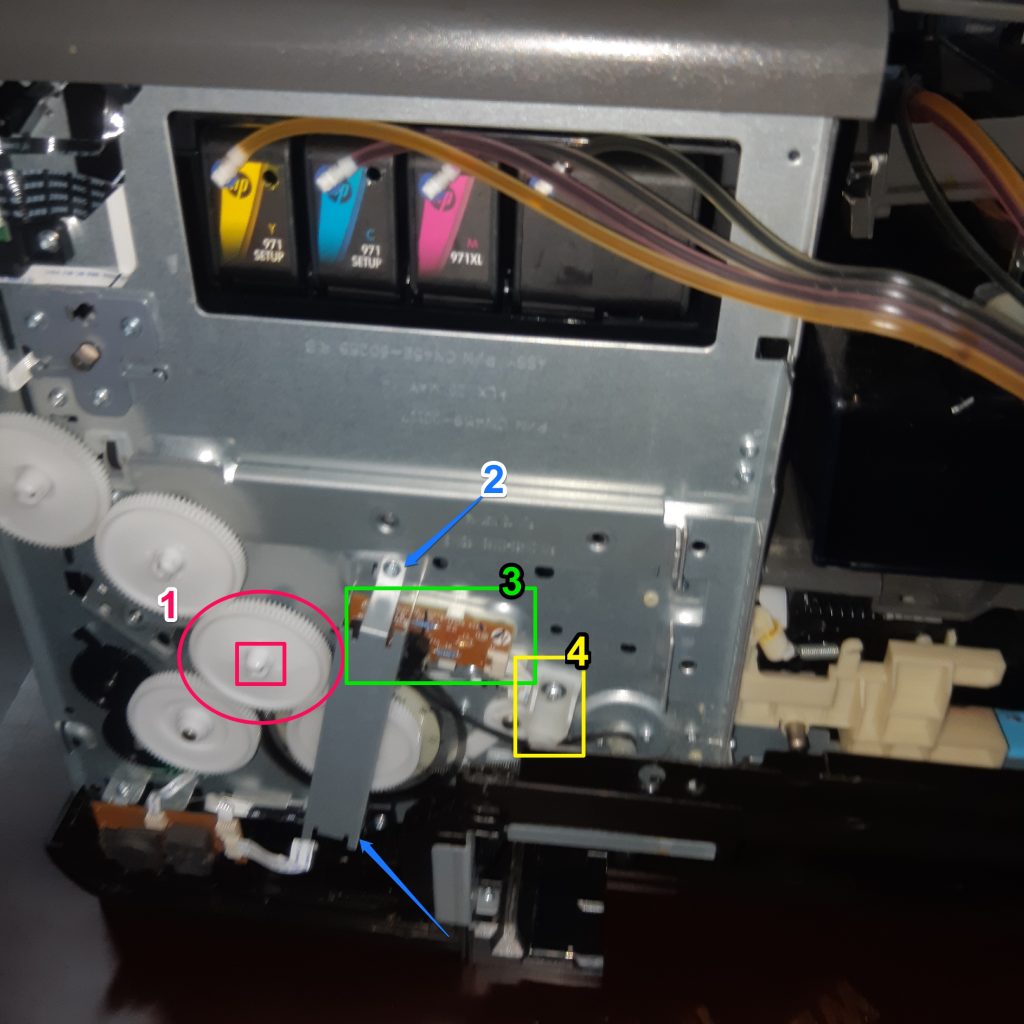 HP X451, X476 출력(인쇄, 복사)시 소음문제 해결 (전면부 엔코더 벨트 문제) – 컬러 복사기 복합기 임대 및 온라인 ...